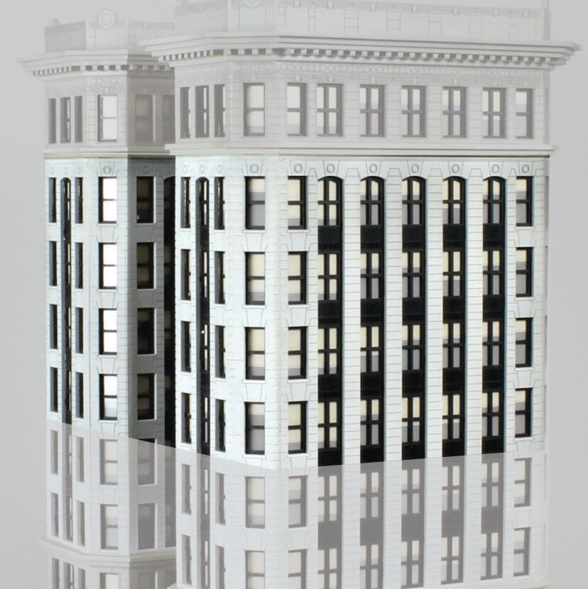 HO Railroad Headquarters 4-Story Add On | Custom Model Railroads 410 ...