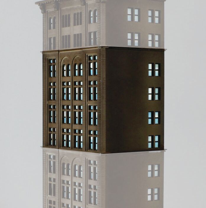 N Saint Paul Building Add On | Custom Model Railroads 410-889-0010